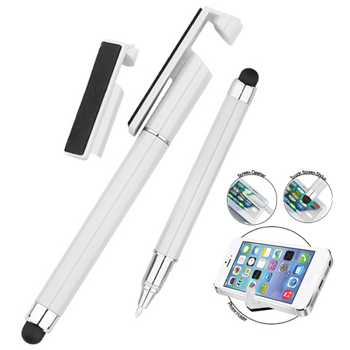 4 in 1 Multifunction Touch Screen Plastic Pen | Custom Corporate Gifts ...
