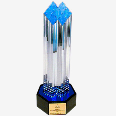 Acrylic Trophy | ABC Ideal Partners Sdn Bhd