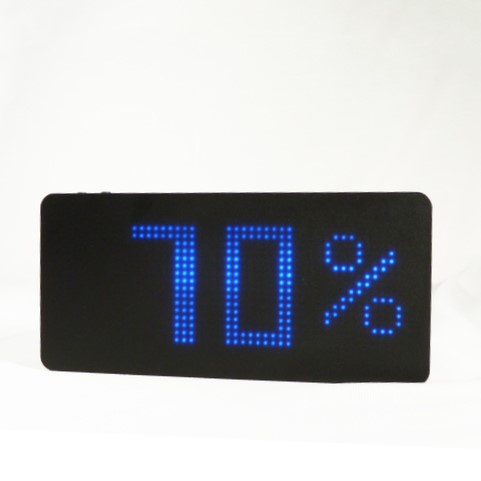 LED Advertisement Clock Power Bank | ABC Ideal Partners Sdn Bhd