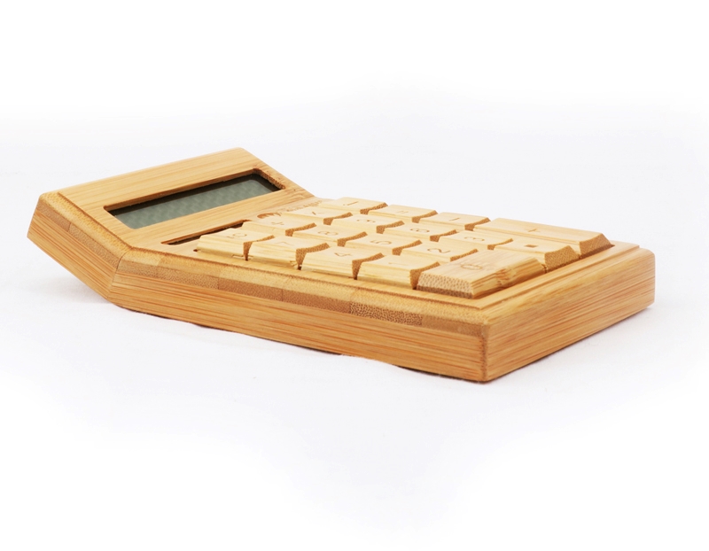 Solar Powered Bamboo Calculator | ABC Ideal Partners Sdn Bhd