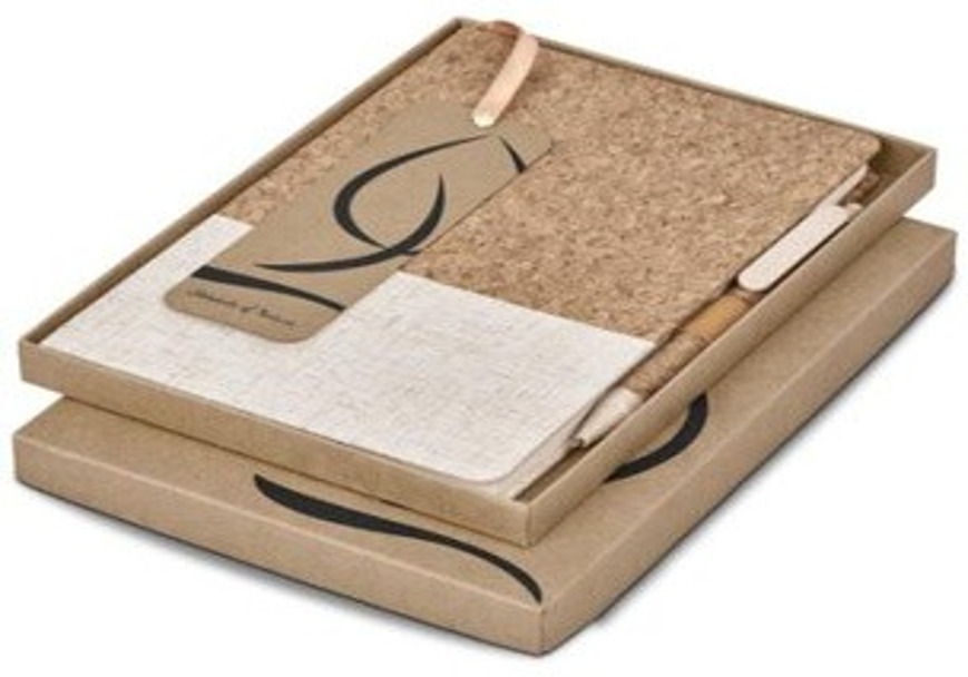 Wood Grain Notebook Gift Set | ABC Ideal Partners Sdn Bhd