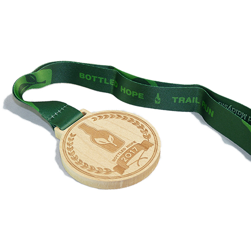 Wooden Medal for Marathon | ABC Ideal Partners Sdn Bhd