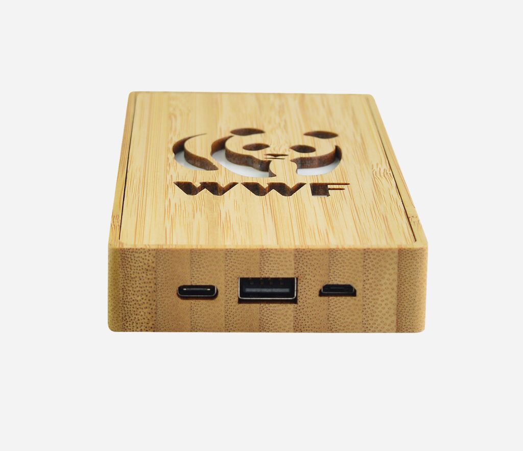 Bamboo Solar-Powered Power Bank | ABC Ideal Partners Sdn Bhd