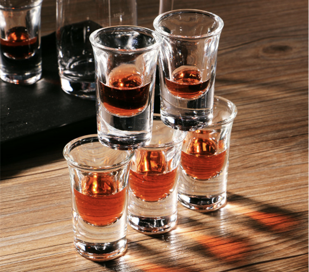 Set of 6 Basic Shot Glass | ABC Ideal Partners Sdn Bhd